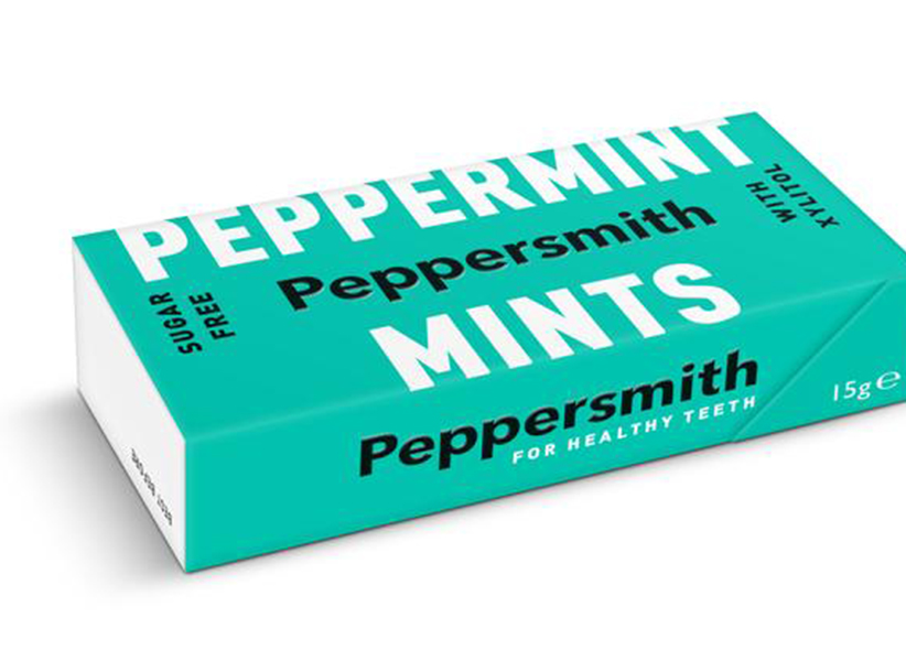 Peppersmith - Peppermint Mints - vegan pepermuntjes, 15gr | tAK