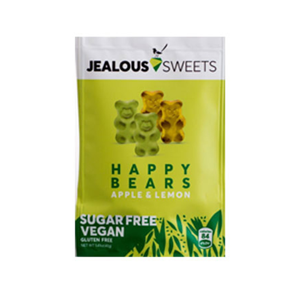 Jealous Sweets Happy Bears - suikervrije vegan snoep, 40gr | tAK