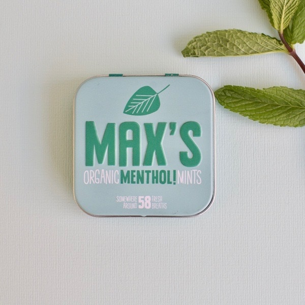 Max Menthol Mints - bio munt pastilles - vegan, 17gr/35gr | tAK