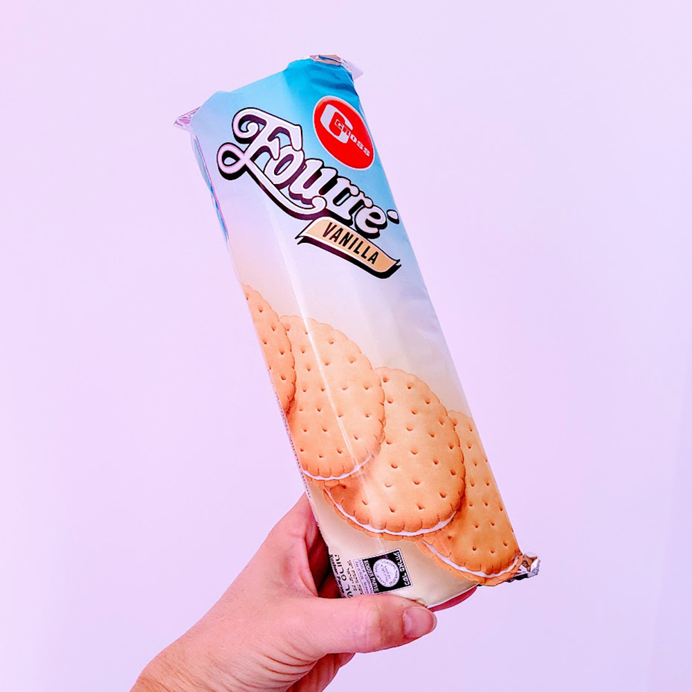 Gross Fourré Vanilla - vegan Fourré koeken met vanillecrème | tAK