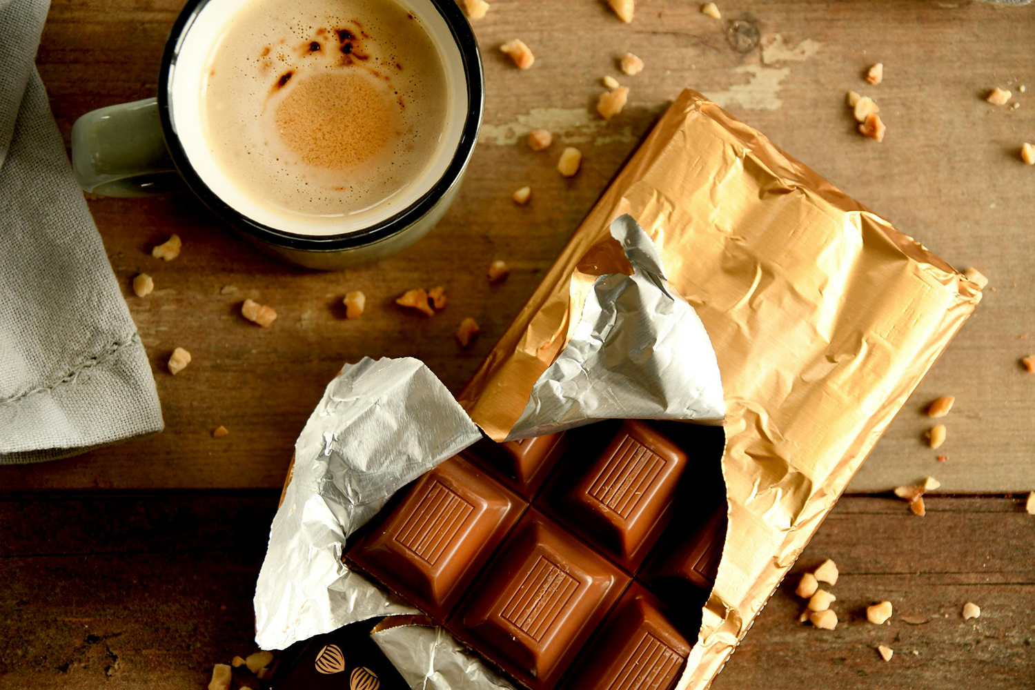 Rhythm 108 Hazelnut Truffle - vegan m'lkchocolade, 100gr | tAK