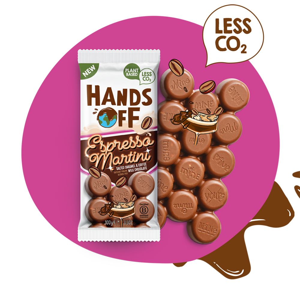 Hands Off Espresso Martini - vegan chocolade, no alcohol | tAK