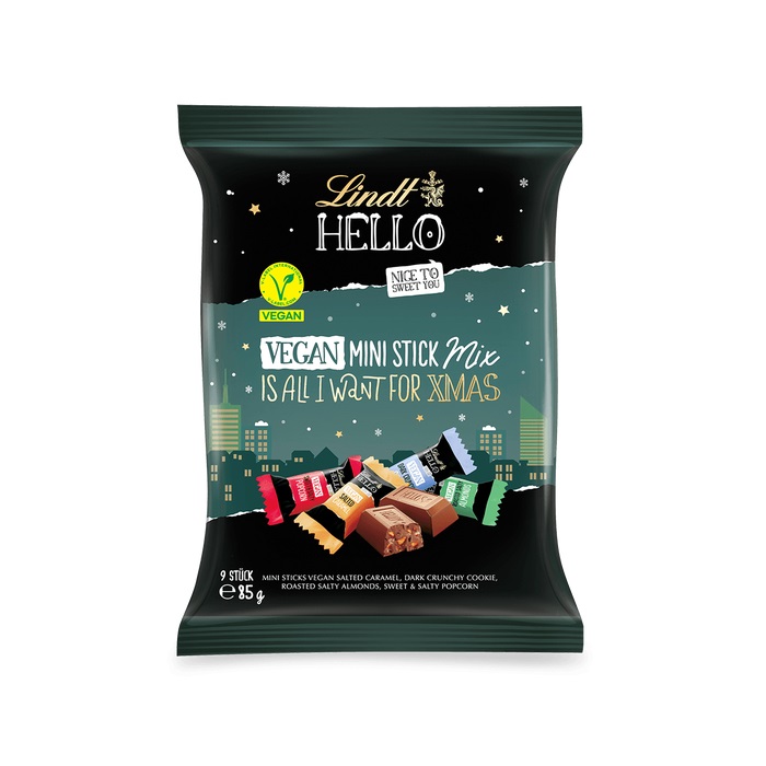 Lindt - Hello Vegan Mini Stick Mix - vegan chocolade mix, 85gr - tak ...
