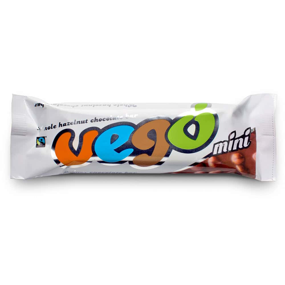 Vego Mini Whole Hazelnut Chocolate Bar - vegan chocolade | tAK